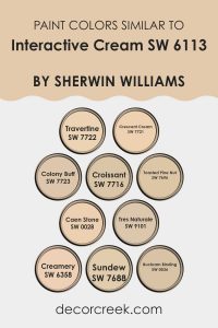 Interactive Cream SW 6113 Paint Color by Sherwin Williams - DecorCreek