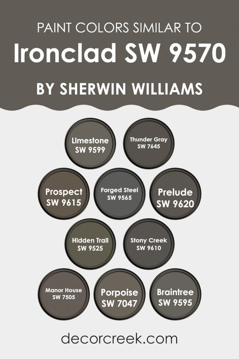 Ironclad SW 9570 Paint Color by Sherwin Williams - DecorCreek