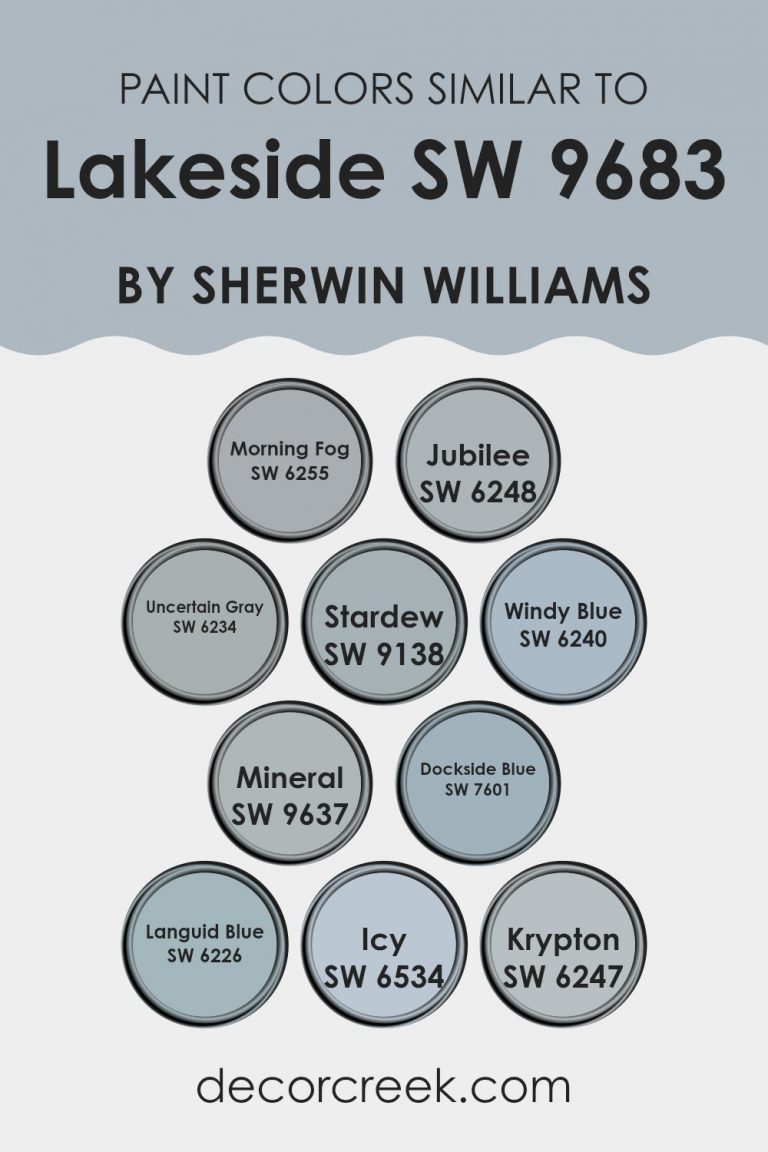 Lakeside SW 9683 Paint Color by Sherwin Williams - DecorCreek