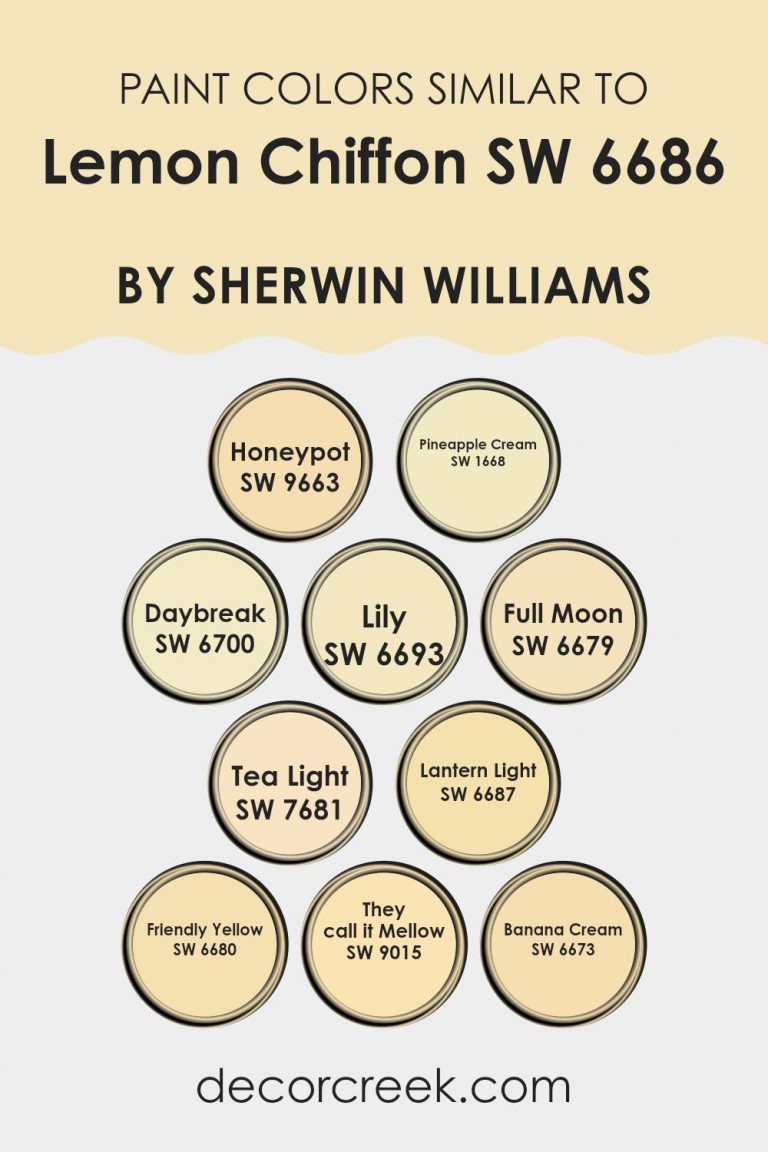 Lemon Chiffon SW 6686 Paint Color by Sherwin Williams - DecorCreek