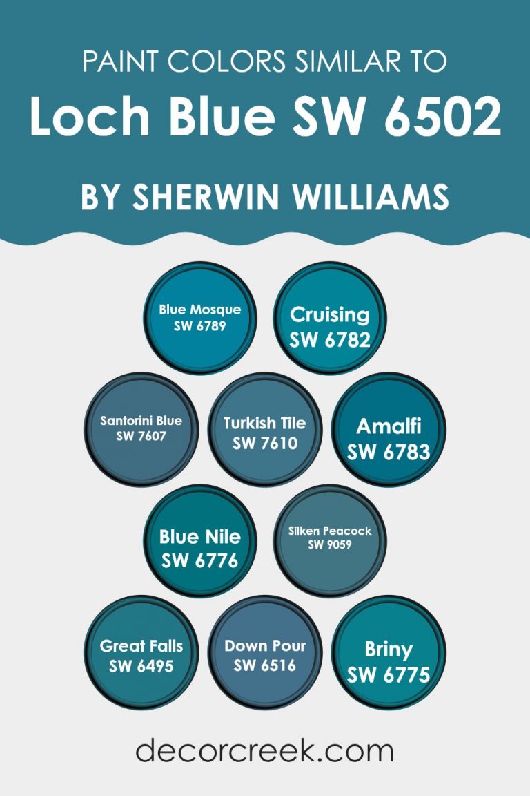 Loch Blue SW 6502 Paint Color by Sherwin Williams - DecorCreek