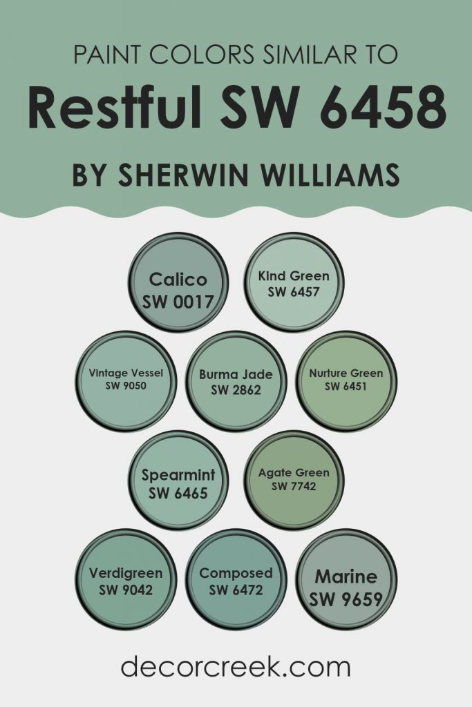 Restful SW 6458 Paint Color by Sherwin Williams - DecorCreek