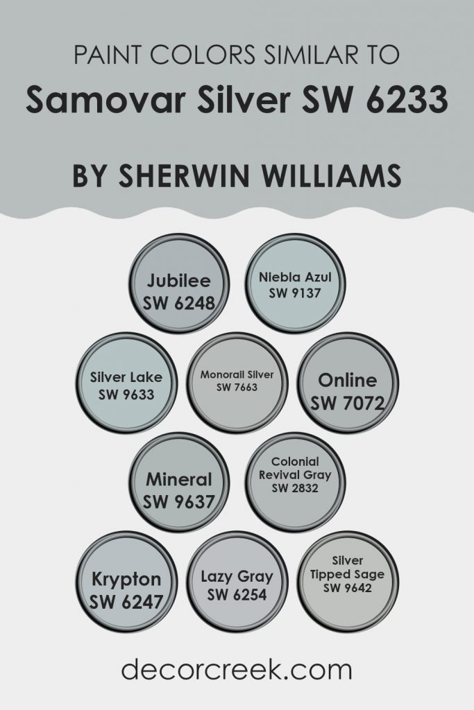 Samovar Silver SW 6233 Paint Color by Sherwin Williams - DecorCreek