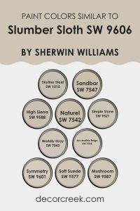 Slumber Sloth SW 9606 Paint Color by Sherwin Williams - DecorCreek