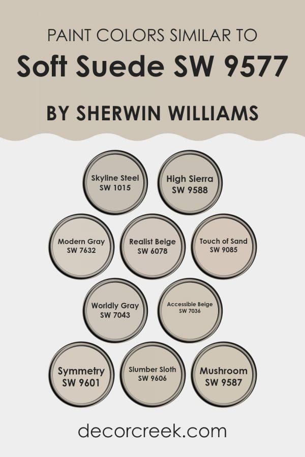 Soft Suede SW 9577 Paint Color by Sherwin Williams - DecorCreek