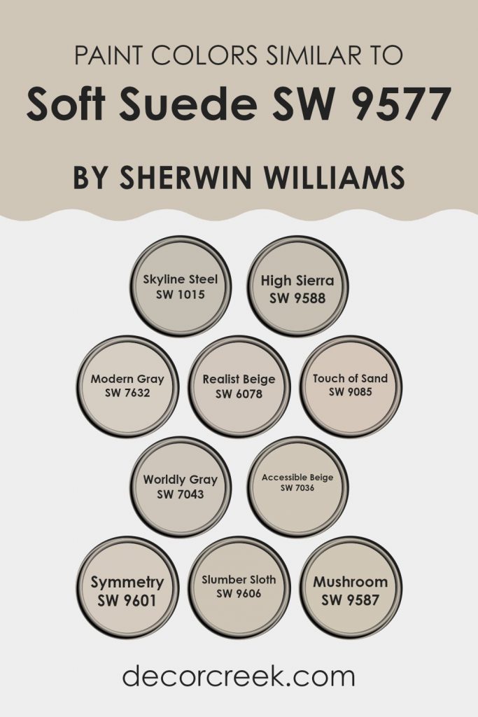 Soft Suede SW 9577 Paint Color by Sherwin Williams - DecorCreek