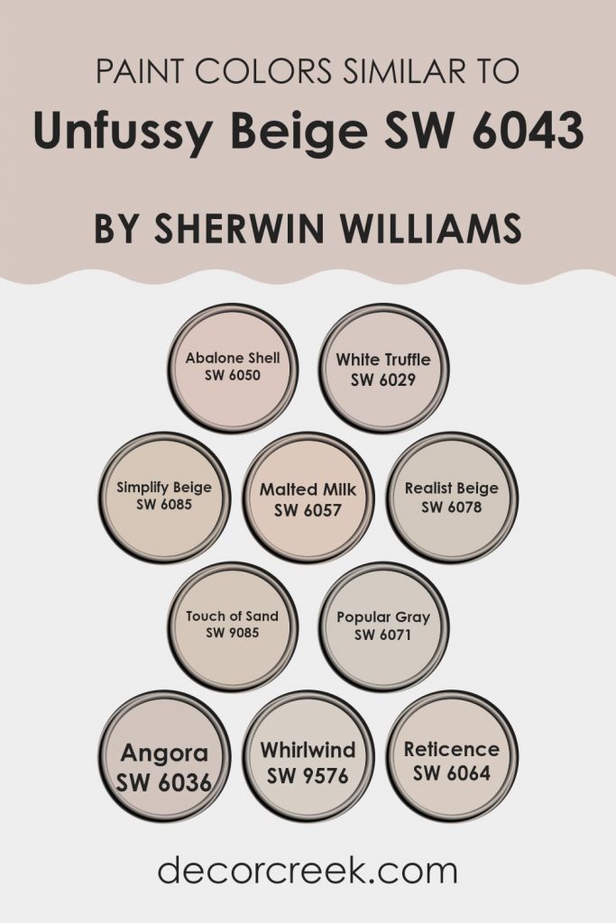 Unfussy Beige SW 6043 Paint Color by Sherwin Williams - DecorCreek