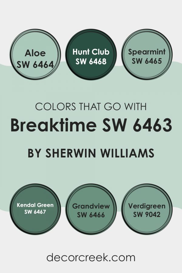 Breaktime SW 6463 Paint Color by Sherwin Williams - DecorCreek