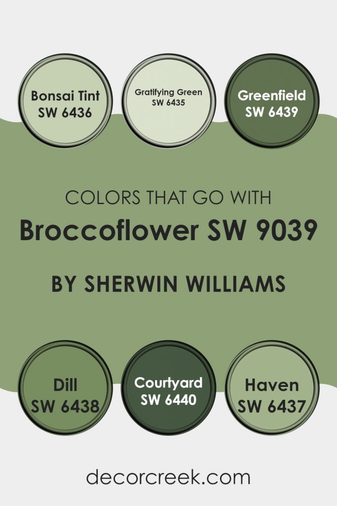 Broccoflower SW 9039 Paint Color by Sherwin Williams - DecorCreek