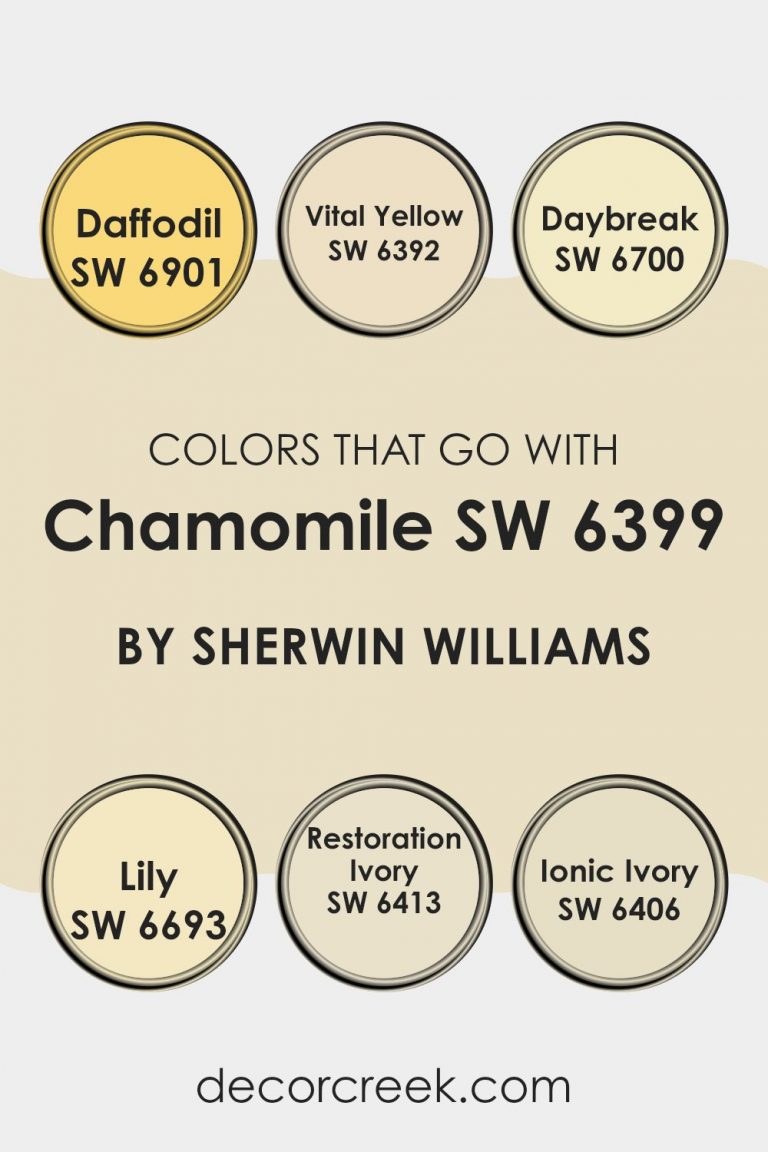 Chamomile SW 6399 Paint Color by Sherwin Williams - DecorCreek
