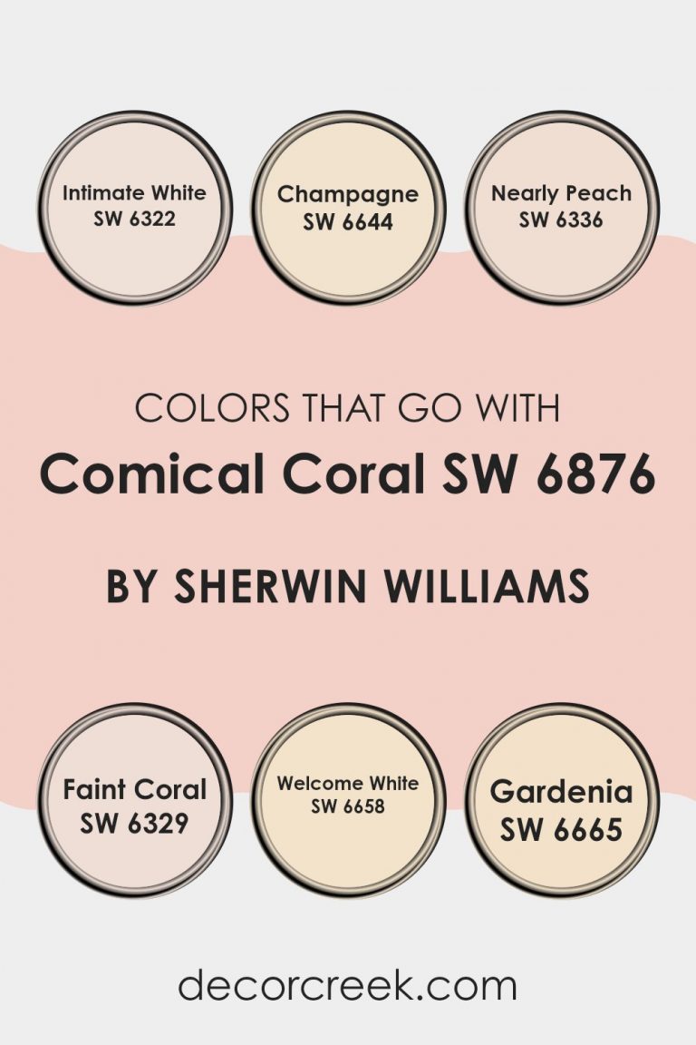 Comical Coral SW 6876 Paint Color by Sherwin Williams - DecorCreek