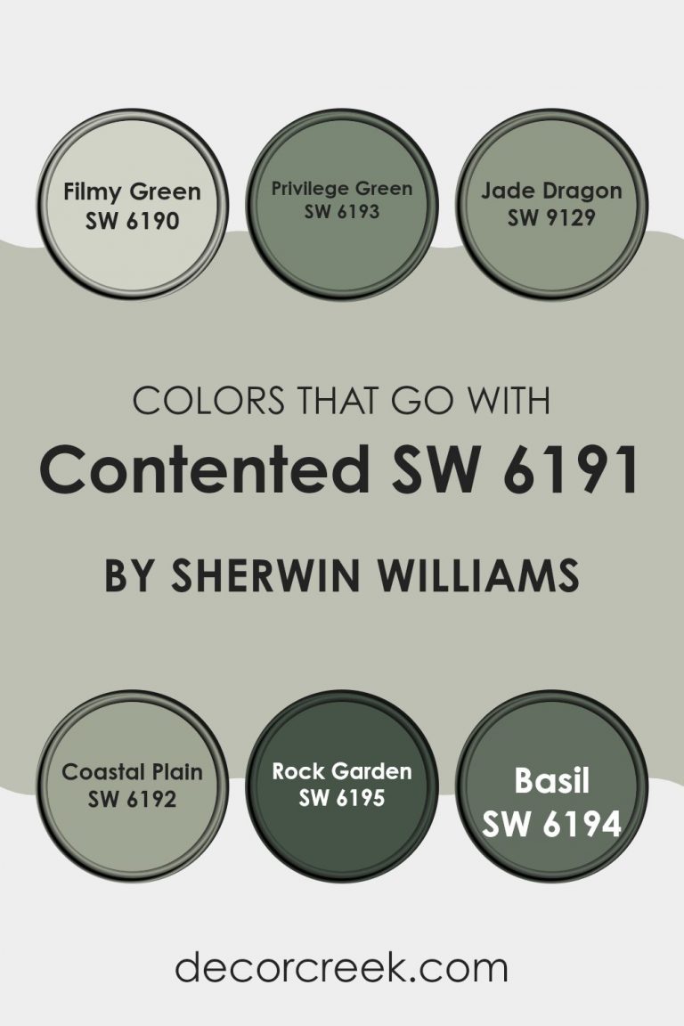 Contented SW 6191 Paint Color by Sherwin Williams - DecorCreek
