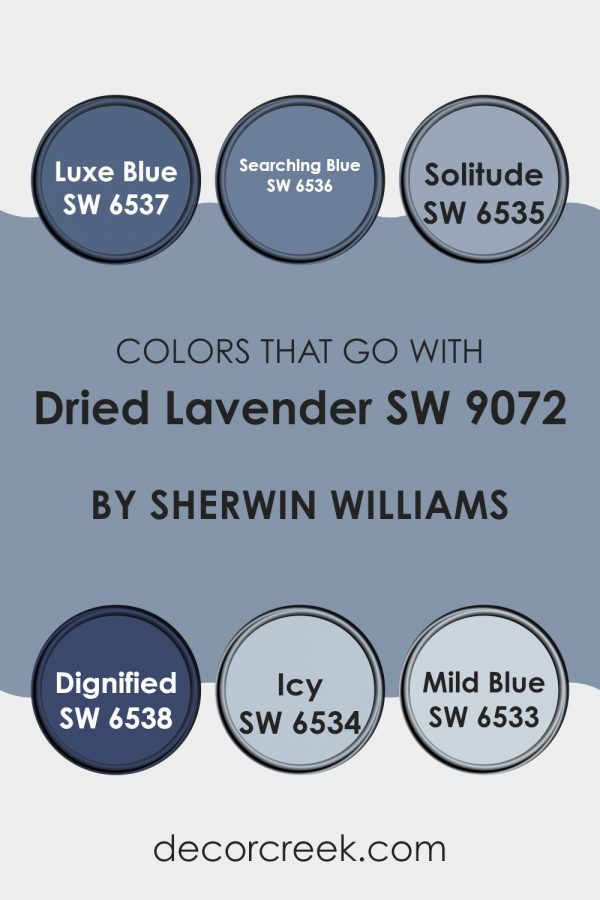Dried Lavender SW 9072 Paint Color by Sherwin Williams - DecorCreek