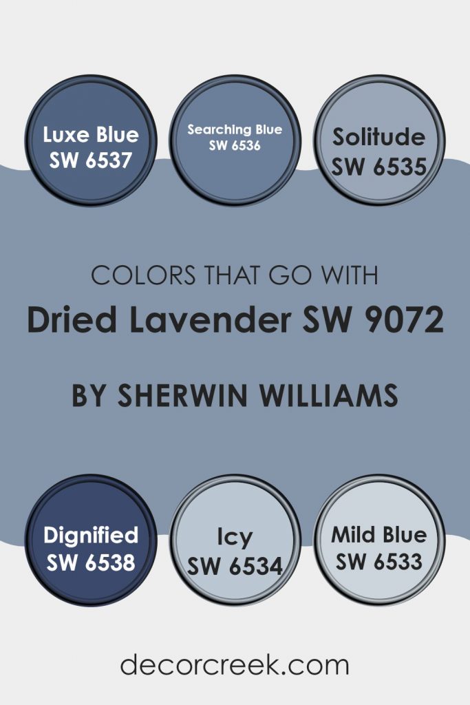 Dried Lavender SW 9072 Paint Color by Sherwin Williams - DecorCreek