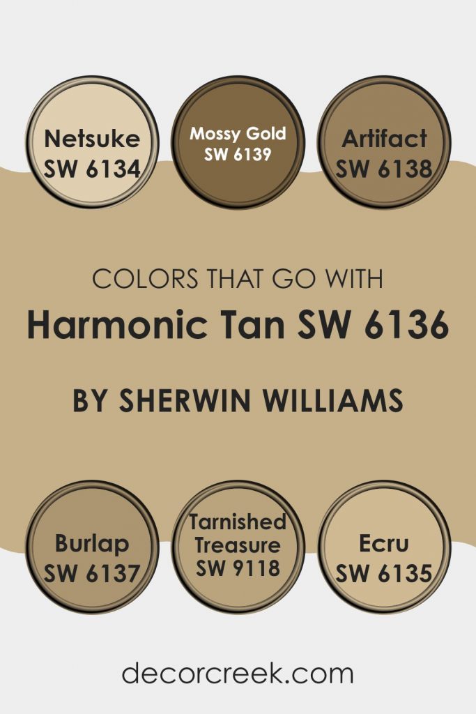 Harmonic Tan SW 6136 Paint Color by Sherwin Williams - DecorCreek