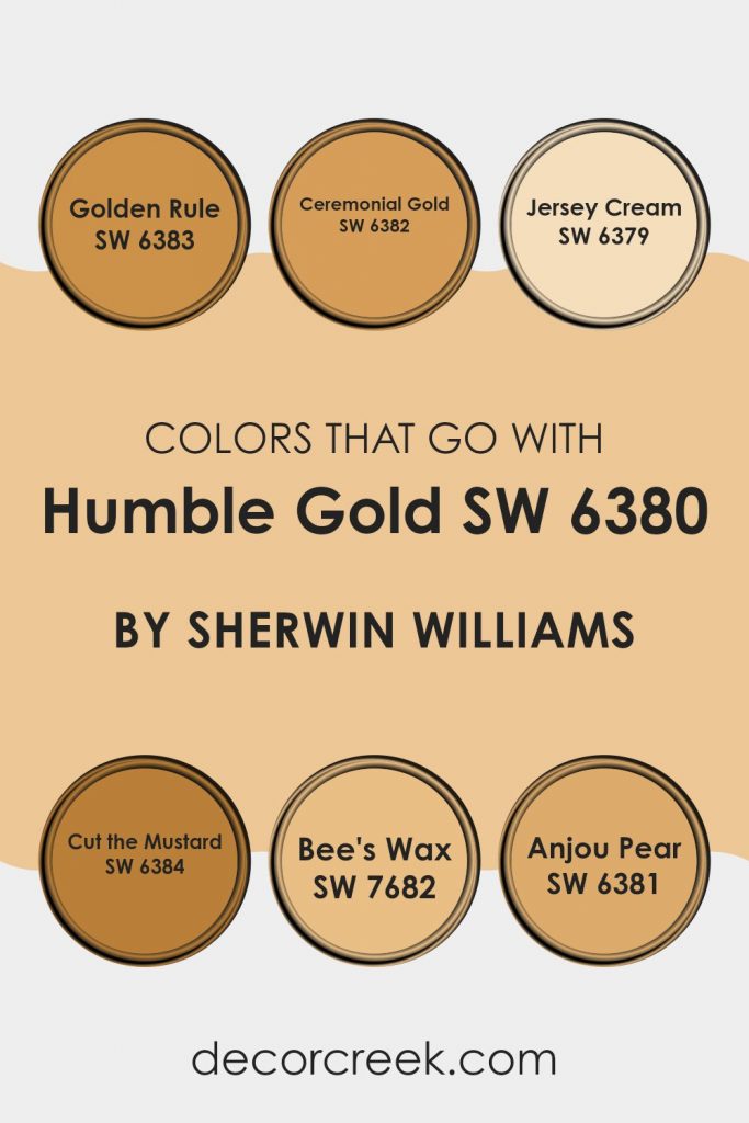 Humble Gold SW 6380 Paint Color by Sherwin Williams - DecorCreek