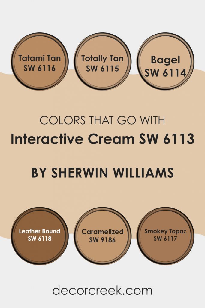 Interactive Cream SW 6113 Paint Color by Sherwin Williams - DecorCreek
