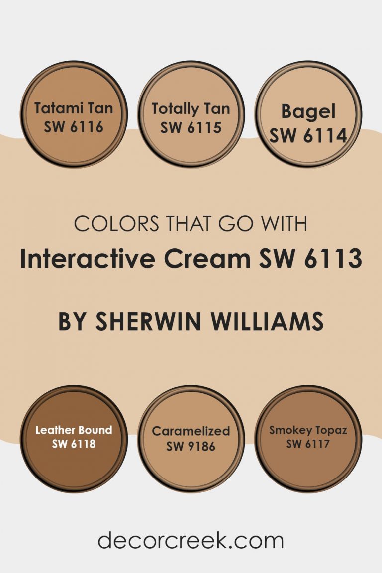 Interactive Cream SW 6113 Paint Color by Sherwin Williams - DecorCreek