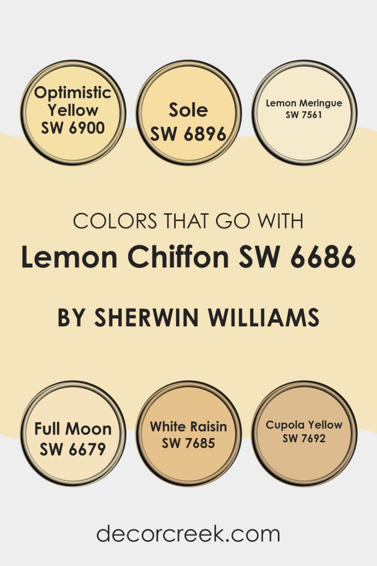 Lemon Chiffon SW 6686 Paint Color by Sherwin Williams - DecorCreek