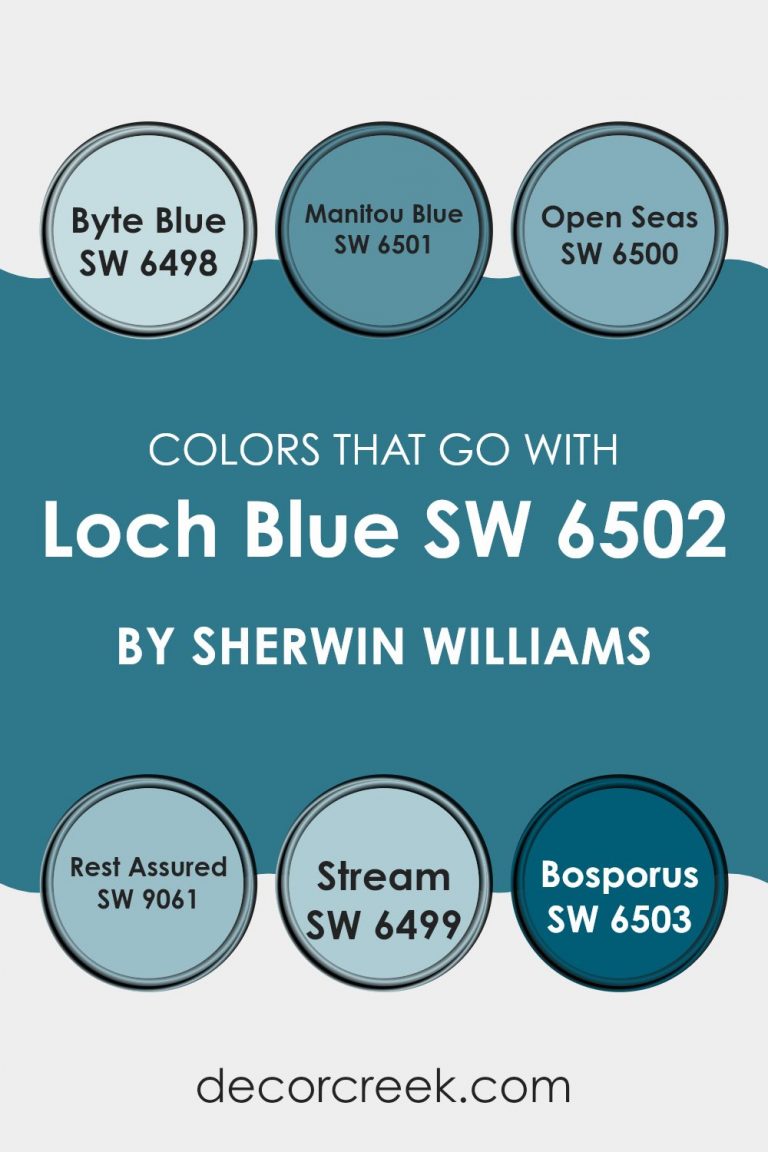 Loch Blue SW 6502 Paint Color by Sherwin Williams - DecorCreek