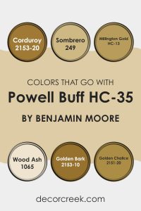 Powell Buff HC-35 Paint Color by Benjamin Moore - DecorCreek