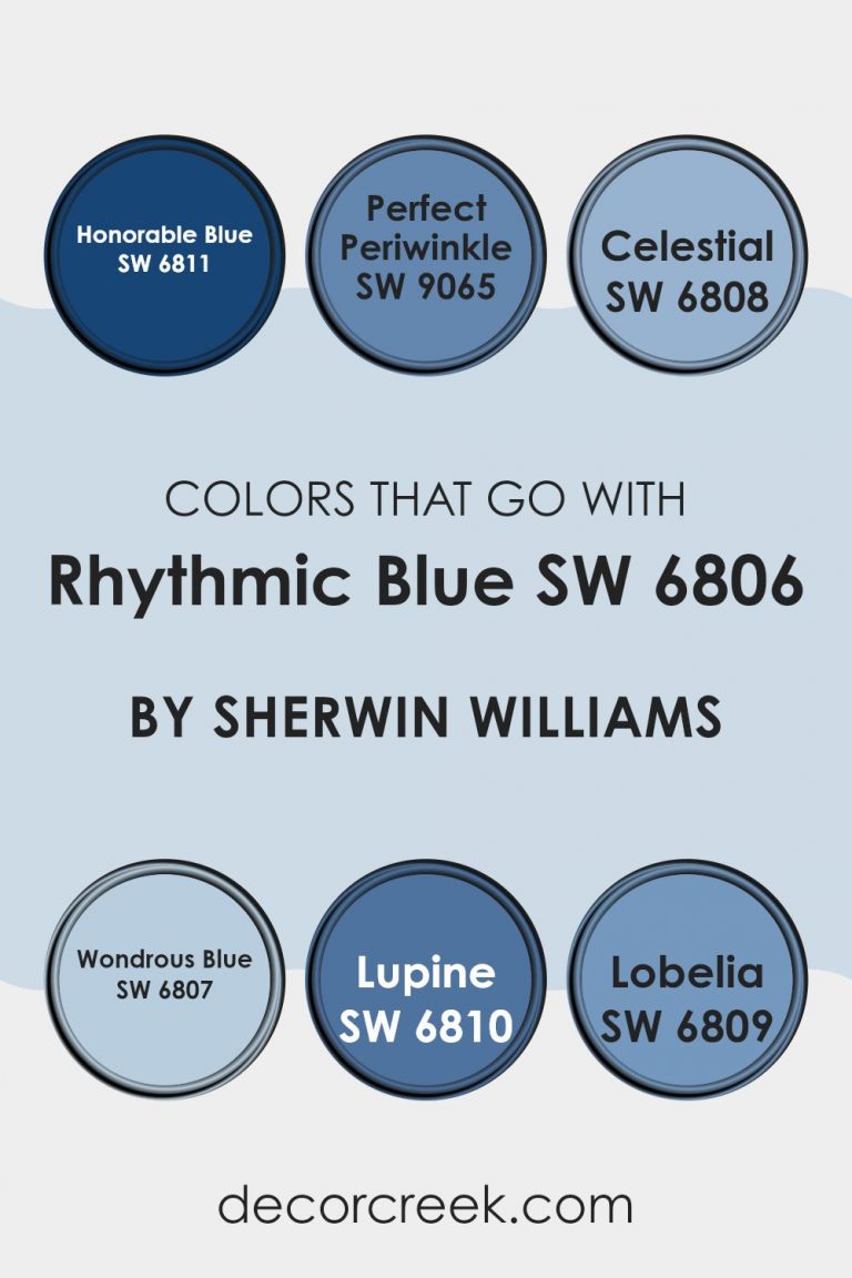 Rhythmic Blue SW 6806 Paint Color by Sherwin Williams - DecorCreek