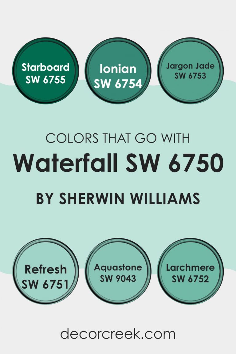 Waterfall SW 6750 Paint Color by Sherwin Williams - DecorCreek