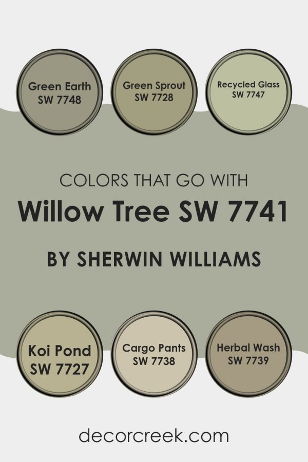 Willow Tree SW 7741 Paint Color by Sherwin Williams - DecorCreek