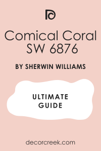 Comical Coral SW 6876 Paint Color by Sherwin Williams - DecorCreek