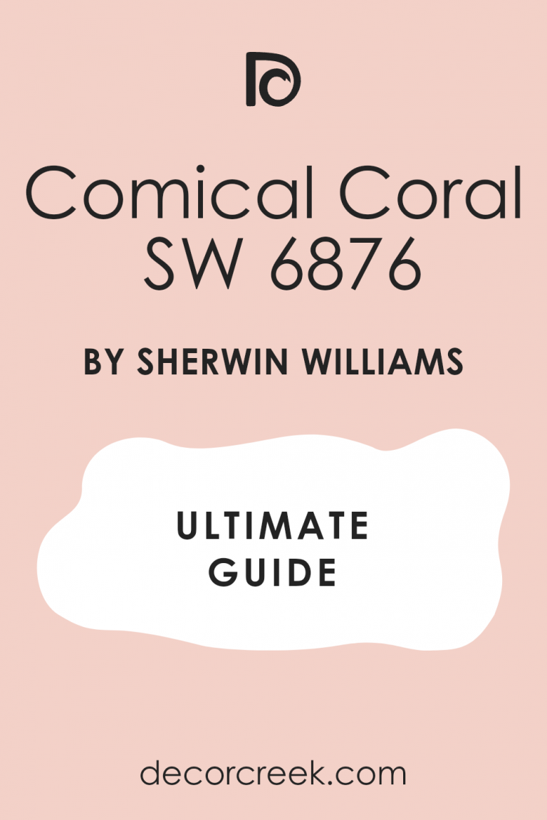 Comical Coral SW 6876 Paint Color by Sherwin Williams - DecorCreek