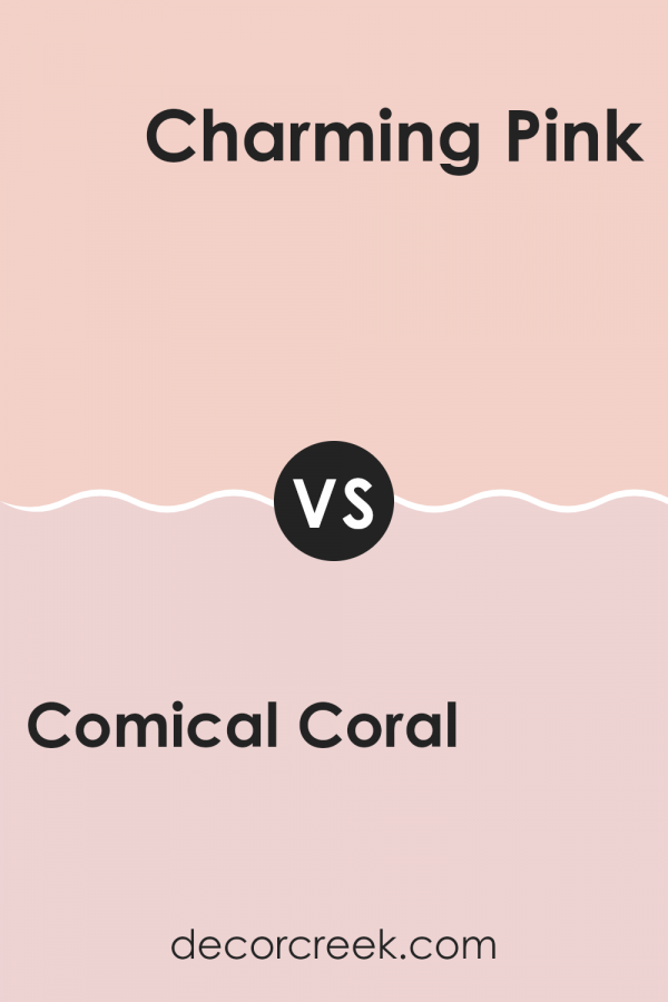 Comical Coral SW 6876 Paint Color by Sherwin Williams - DecorCreek