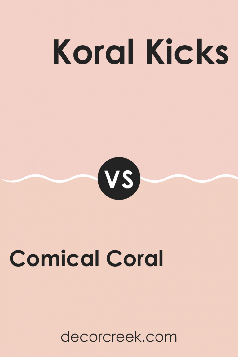 Comical Coral SW 6876 Paint Color by Sherwin Williams - DecorCreek