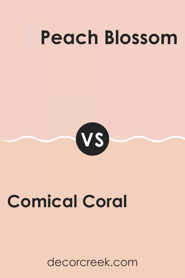 Comical Coral SW 6876 Paint Color by Sherwin Williams - DecorCreek