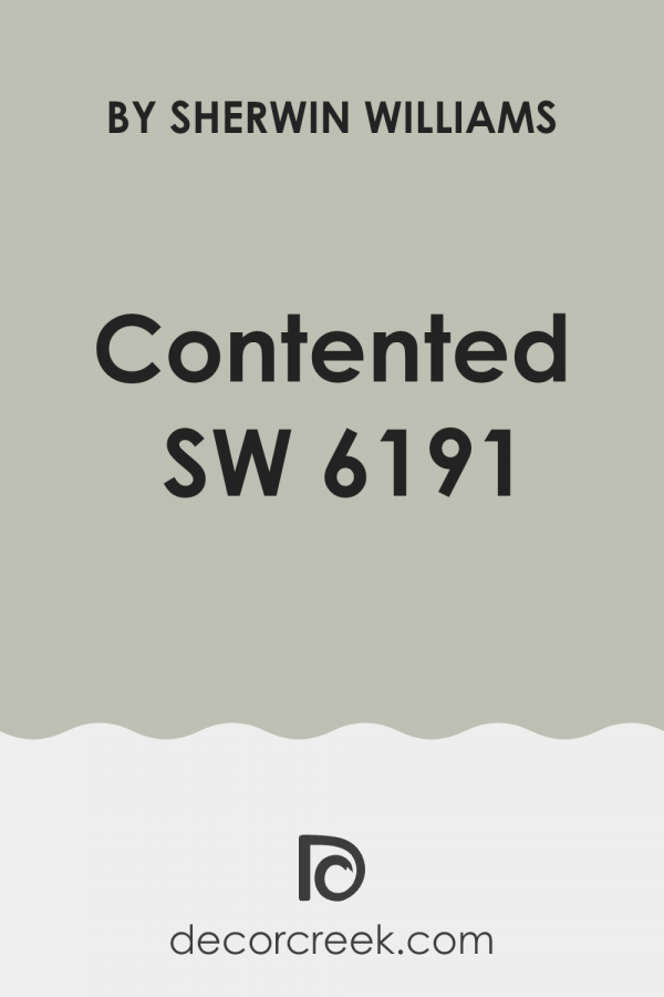 Contented SW 6191 Paint Color by Sherwin Williams - DecorCreek