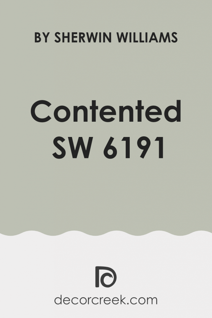 Contented SW 6191 Paint Color by Sherwin Williams - DecorCreek