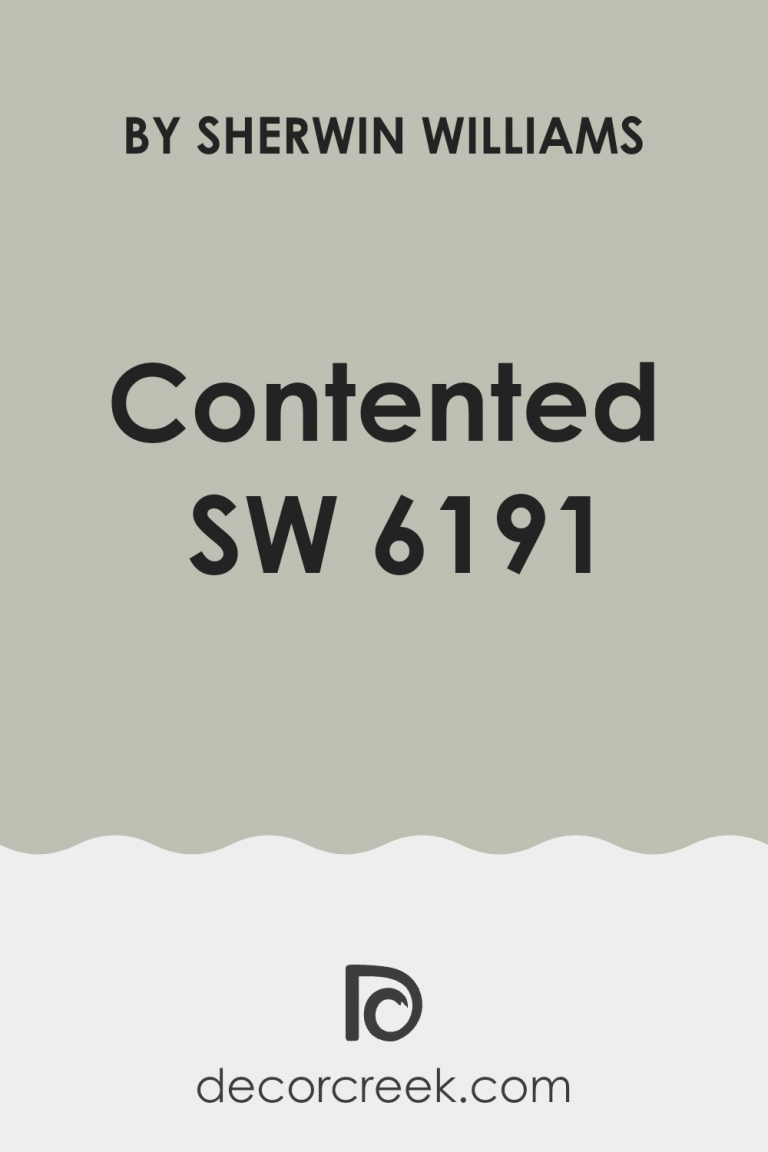 Contented SW 6191 Paint Color by Sherwin Williams - DecorCreek