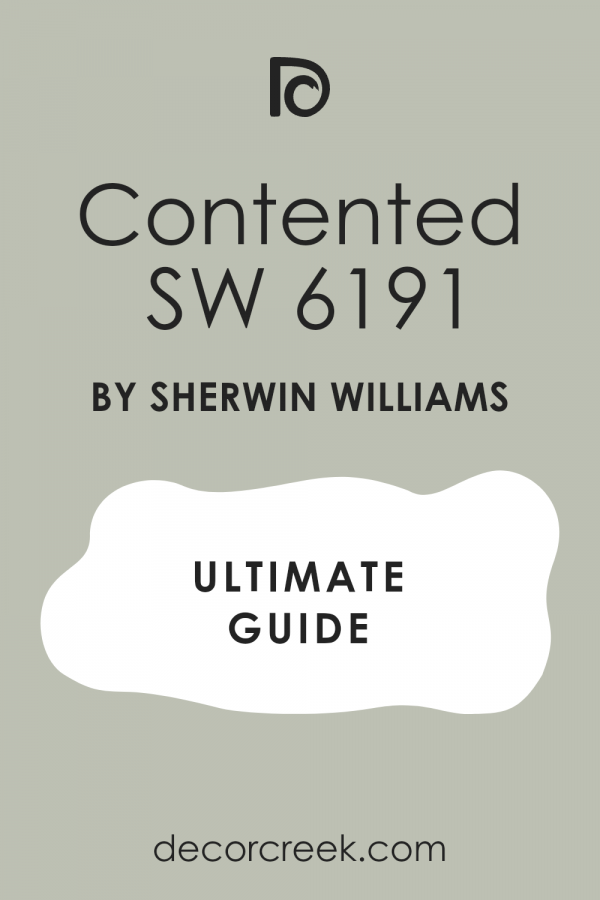 Contented SW 6191 Paint Color by Sherwin Williams - DecorCreek