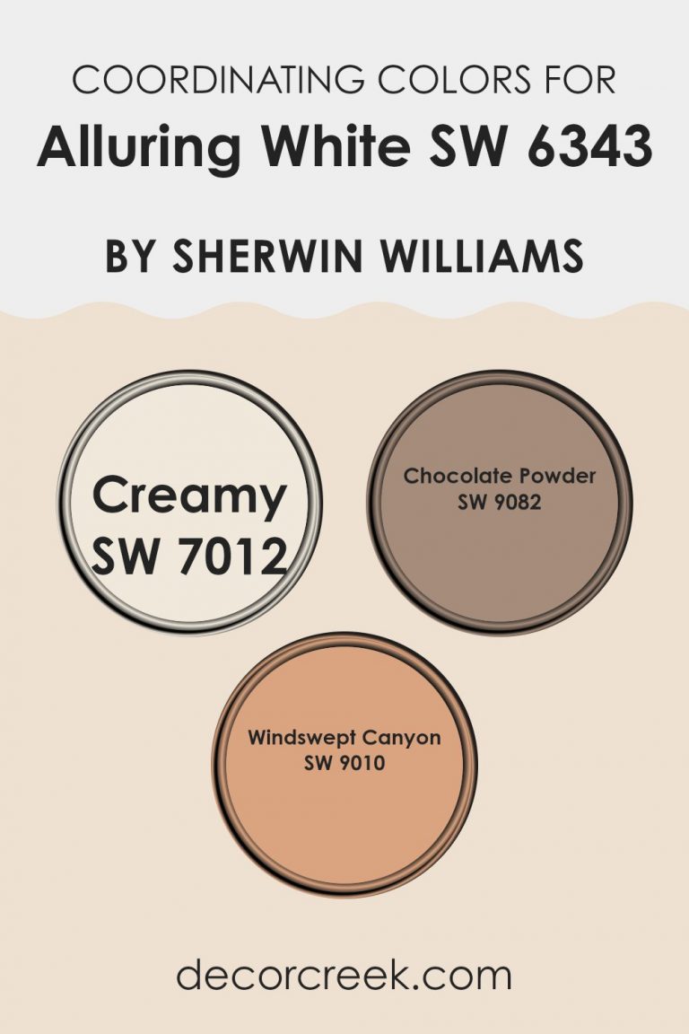 Alluring White SW 6343 Paint Color by Sherwin Williams - DecorCreek