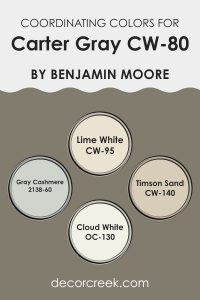 Carter Gray CW-80 Paint Color by Benjamin Moore - DecorCreek
