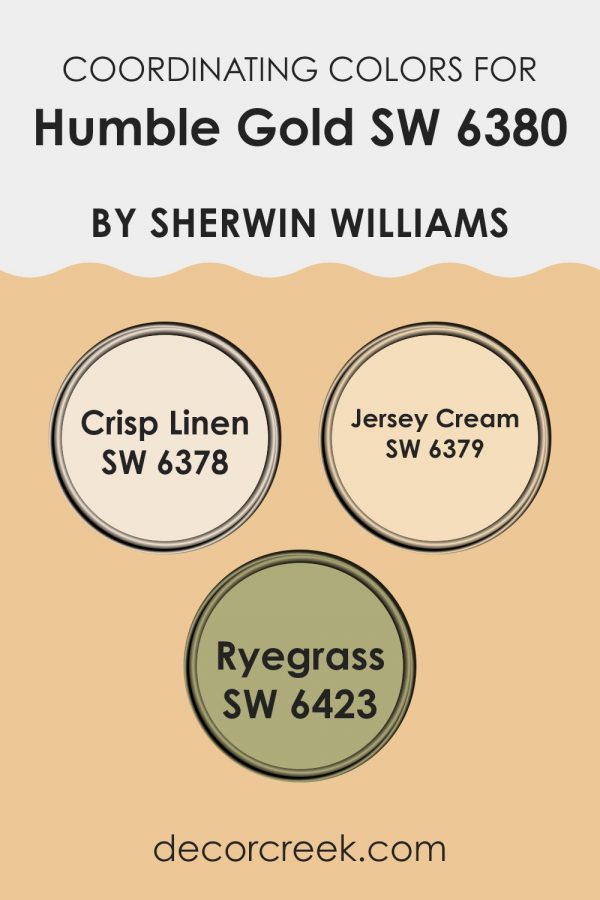 Humble Gold SW 6380 Paint Color by Sherwin Williams - DecorCreek