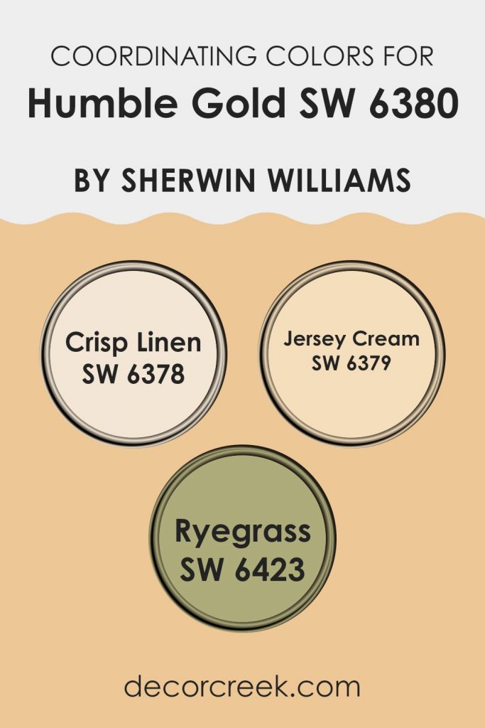 Humble Gold SW 6380 Paint Color by Sherwin Williams - DecorCreek