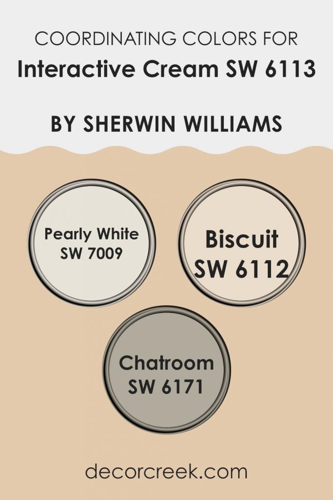 Interactive Cream SW 6113 Paint Color by Sherwin Williams - DecorCreek