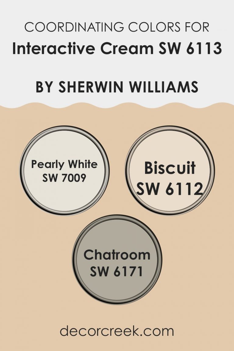 Interactive Cream SW 6113 Paint Color by Sherwin Williams - DecorCreek