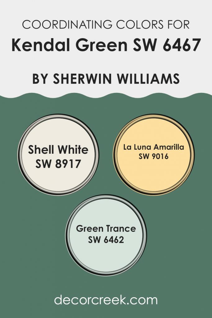 Kendal Green SW 6467 Paint Color by Sherwin Williams - DecorCreek