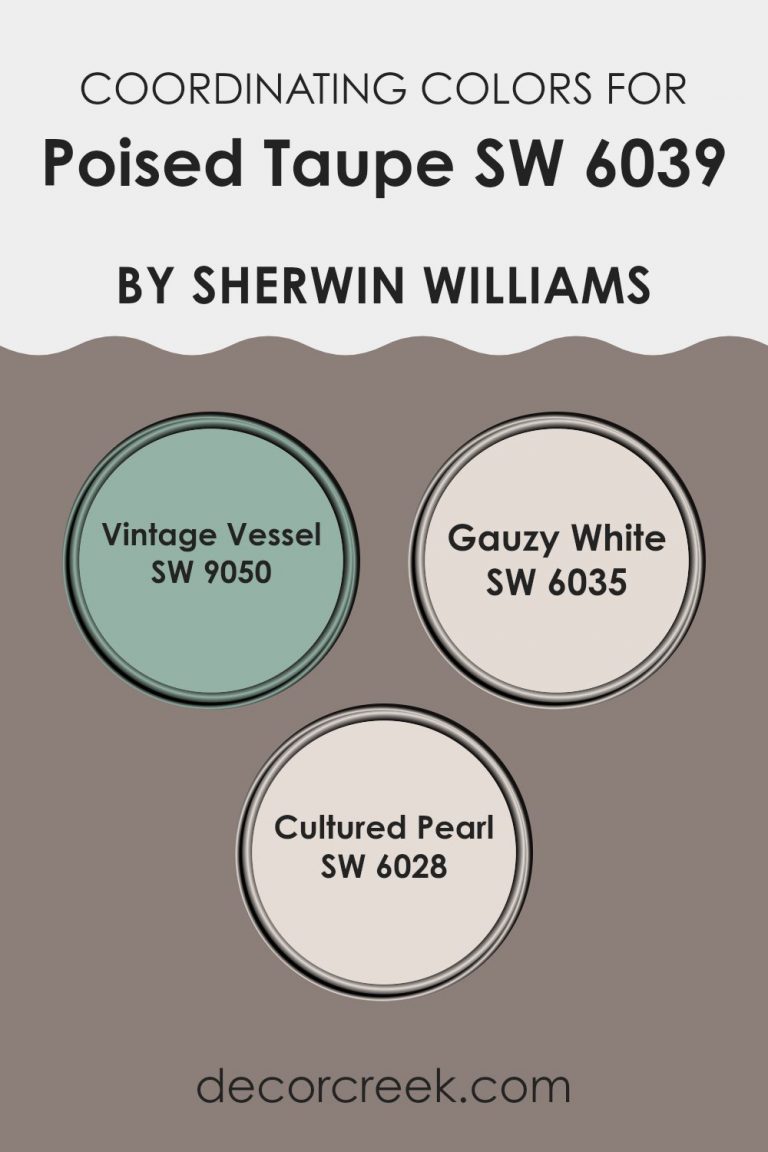 Poised Taupe SW 6039 Paint Color by Sherwin Williams - DecorCreek