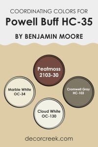 Powell Buff HC-35 Paint Color by Benjamin Moore - DecorCreek