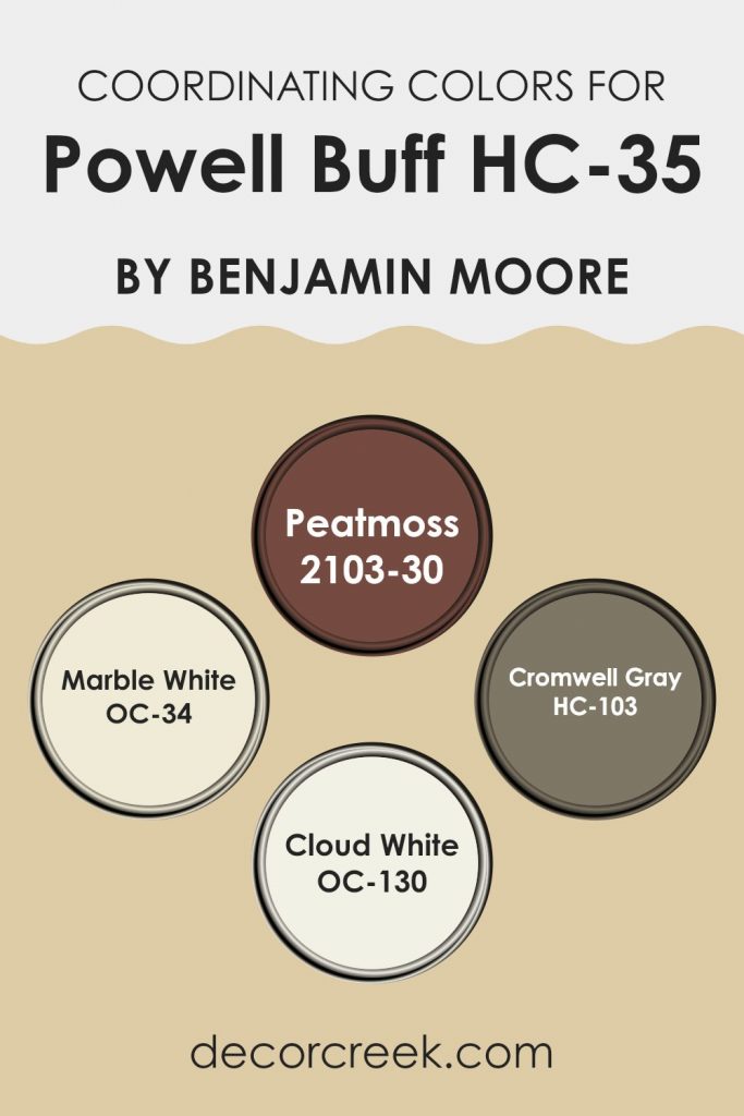 Powell Buff HC-35 Paint Color by Benjamin Moore - DecorCreek