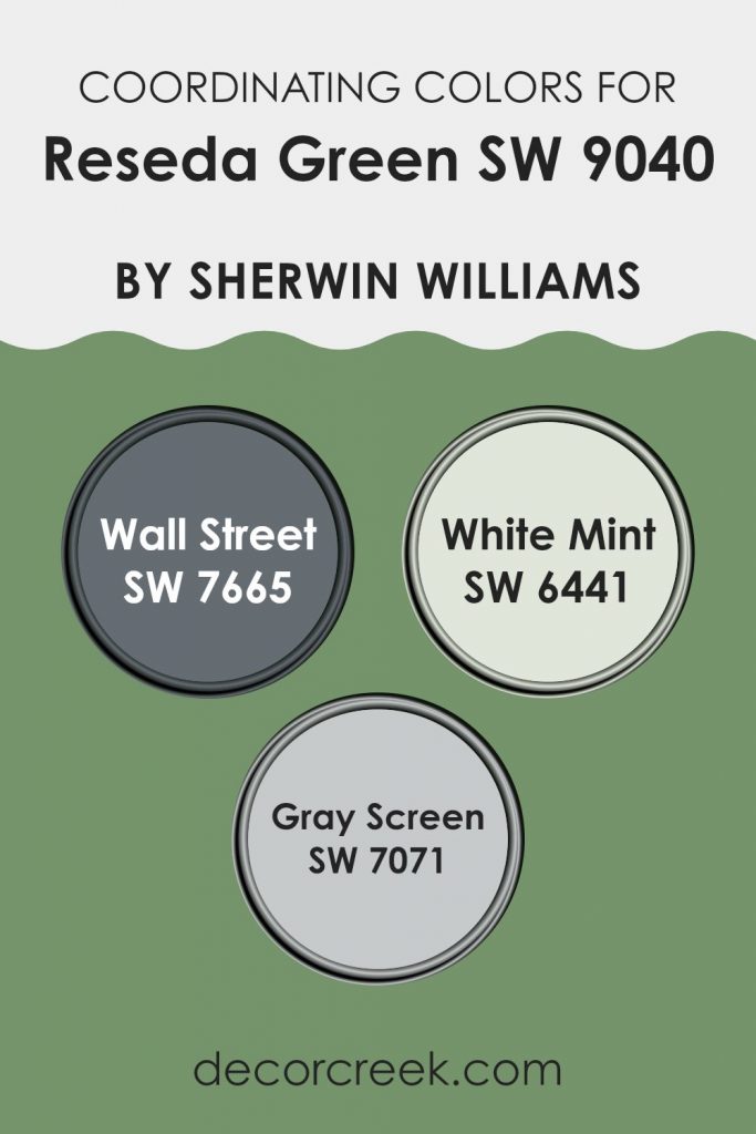 Reseda Green SW 9040 Paint Color by Sherwin Williams - DecorCreek