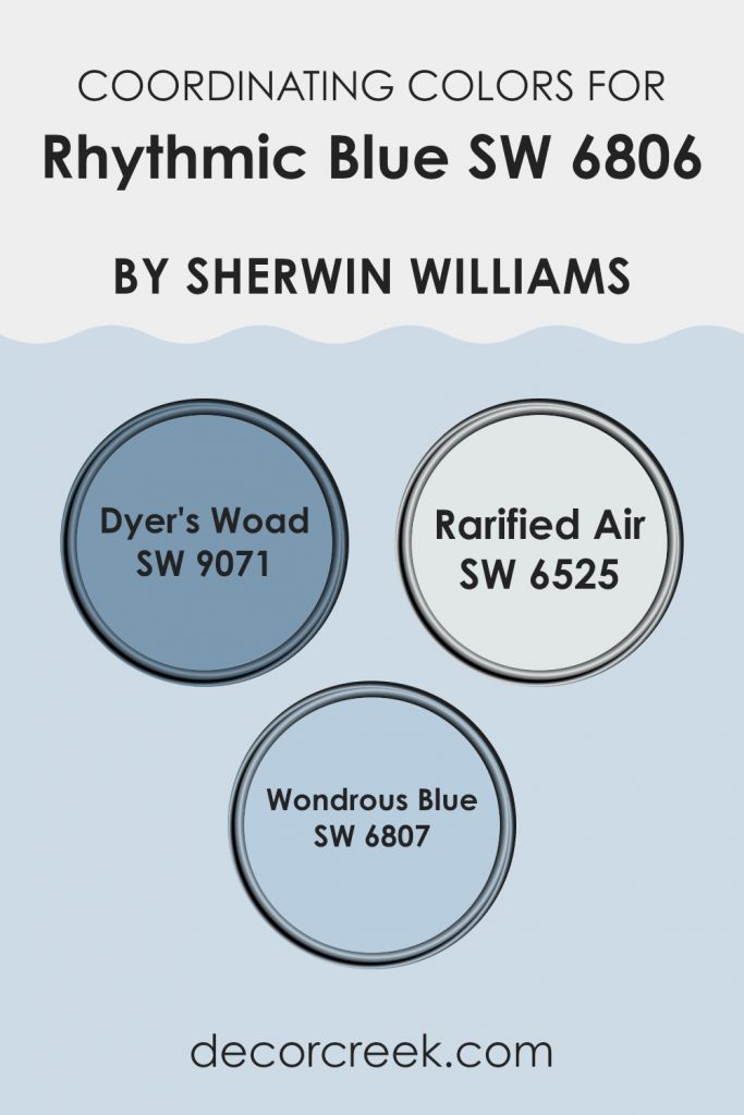 Rhythmic Blue SW 6806 Paint Color by Sherwin Williams - DecorCreek