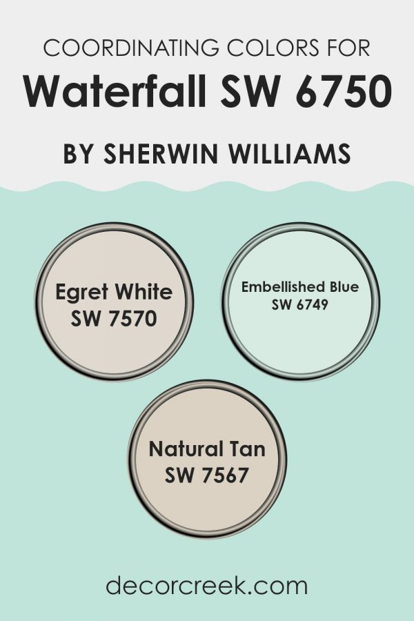 Waterfall SW 6750 Paint Color by Sherwin Williams - DecorCreek